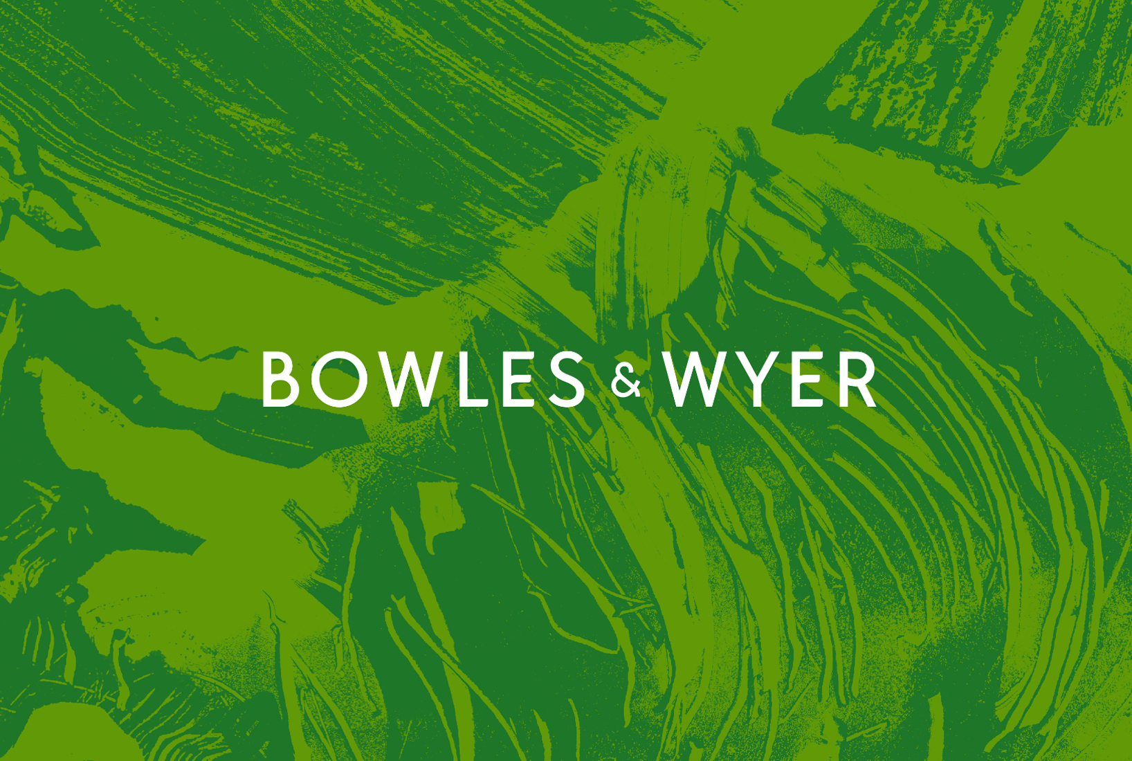 Bowles & Wyer — Carter Wong Design